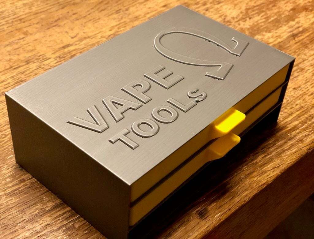 3D printable Vape Tool Box・Cults