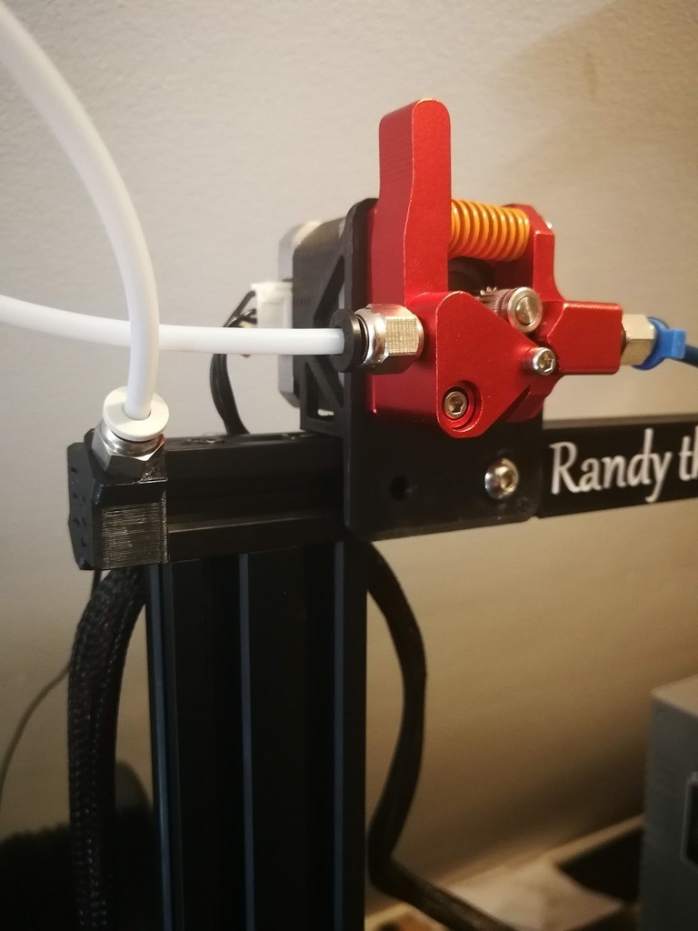 🔝 Creality Ender 3 Top Mount Bowden Extruder Bracket・Free 3D File for ...
