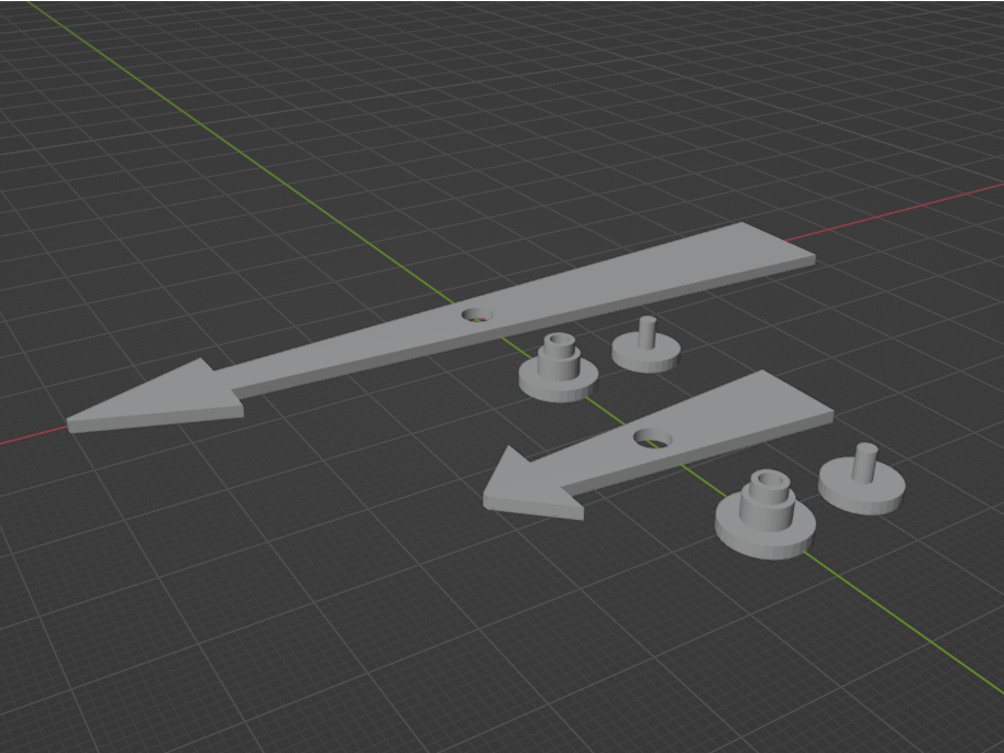 🥠 Fortune Wheel Arrow Pointer・Free 3D File for ・Cults