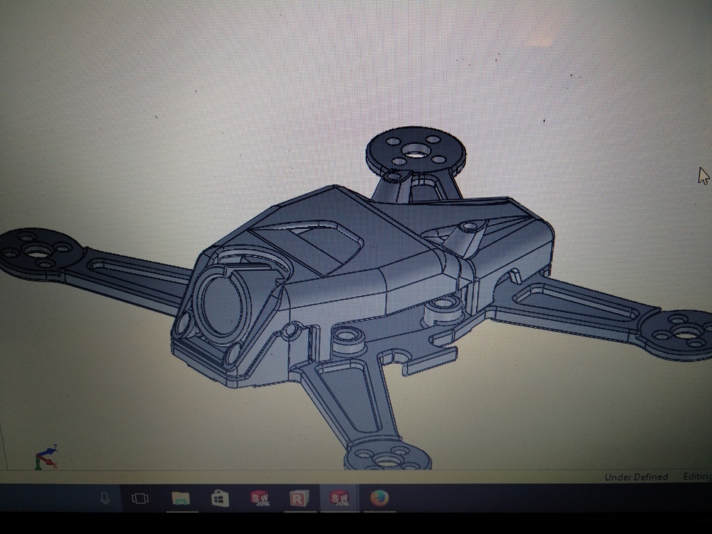 Free 3D file Tangent Quadcopter Frame 🖼️ ・3D printing template to ...