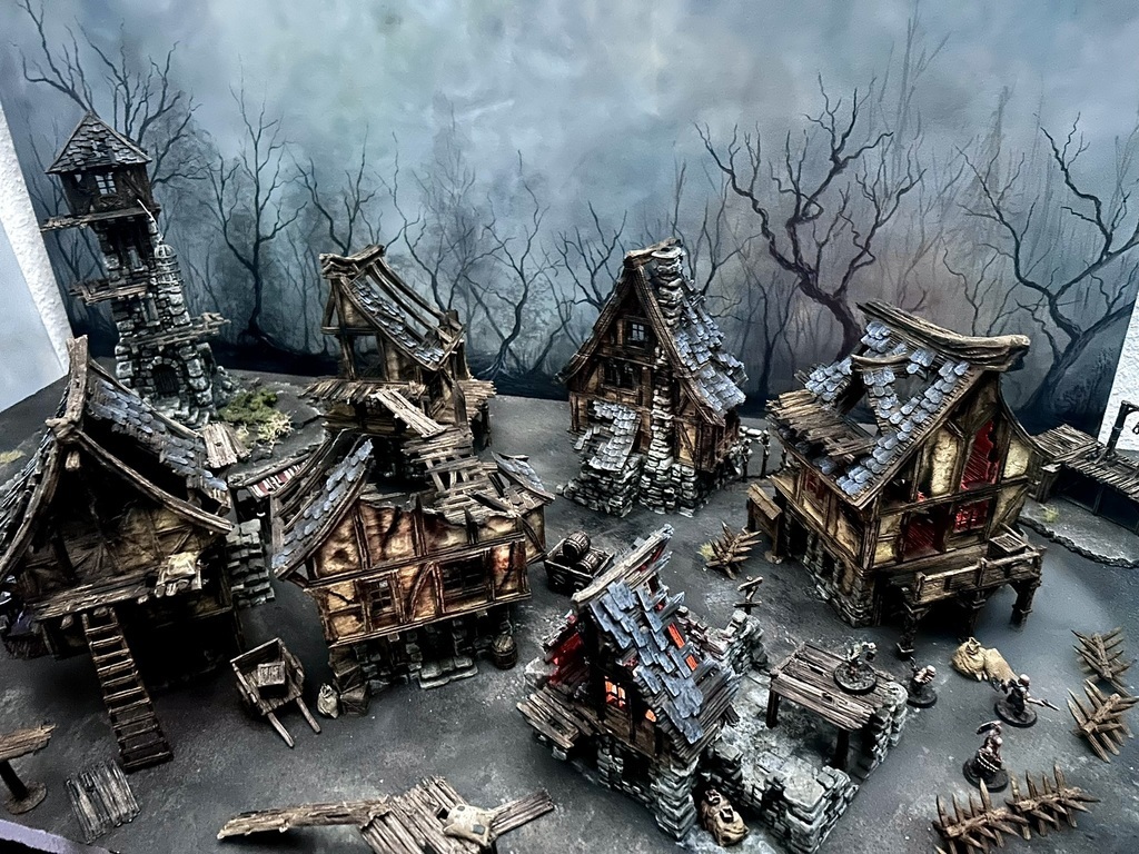 🏠 Sample Kickstarter Ruins Medieval Mordheim House Terrain wargame・Free ...