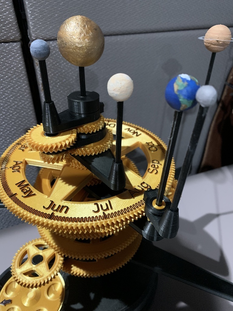 🪐 ultra realistic planets for Mechanical Planetarium・Free 3D File for ...