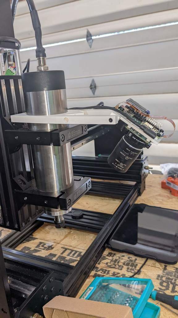 3D-Datei Pi Zero2 HQ Kameragehäuse (mit 65mm Spindelhalterung für CNC ...