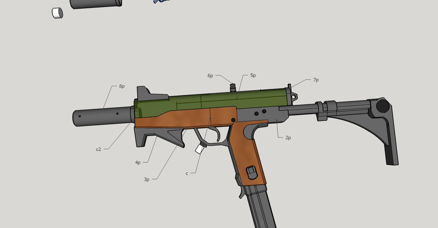 Free 3D file destiny 2 pillager 🔫 ・3D printable object to download・Cults