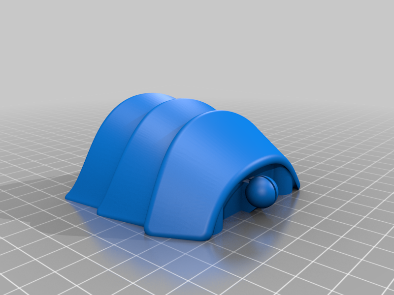 🎨 Articulated Giant Isopod 2 parts・Free 3D File for ・Cults