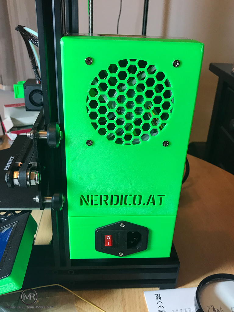 Free 3D file Ender 3 Pro Power Supply Cover for 80mm Noctua 🧞‍♂️ ・3D ...