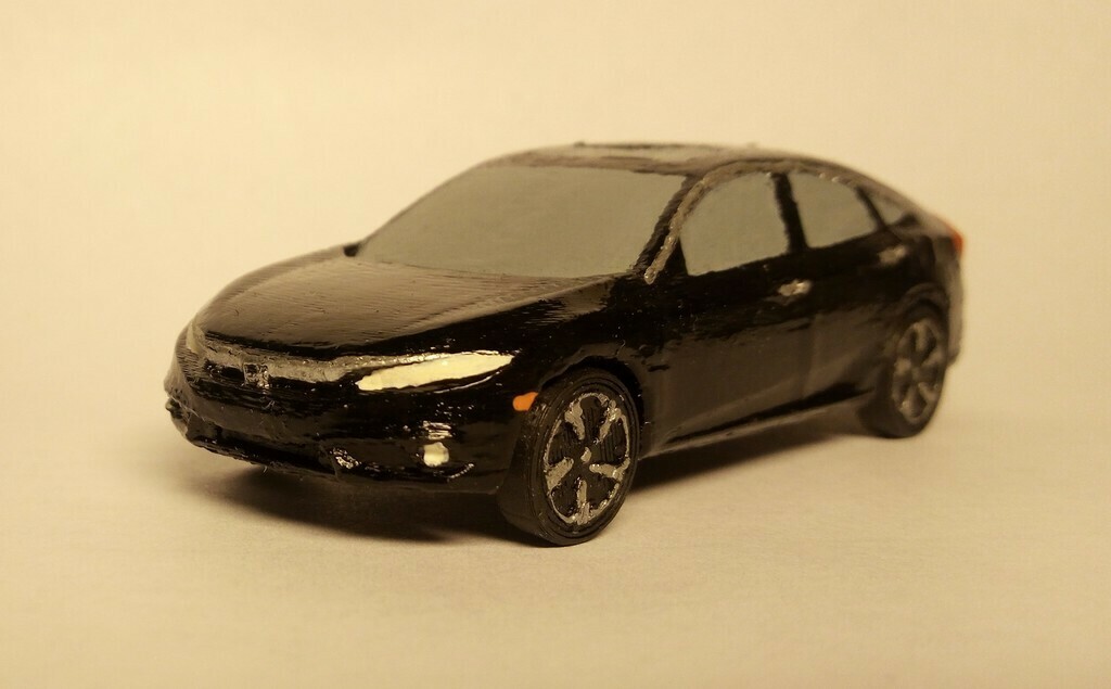 🎛️ 2017 Honda Civic sedan - Hotwheels configuration・Free STL File for ...