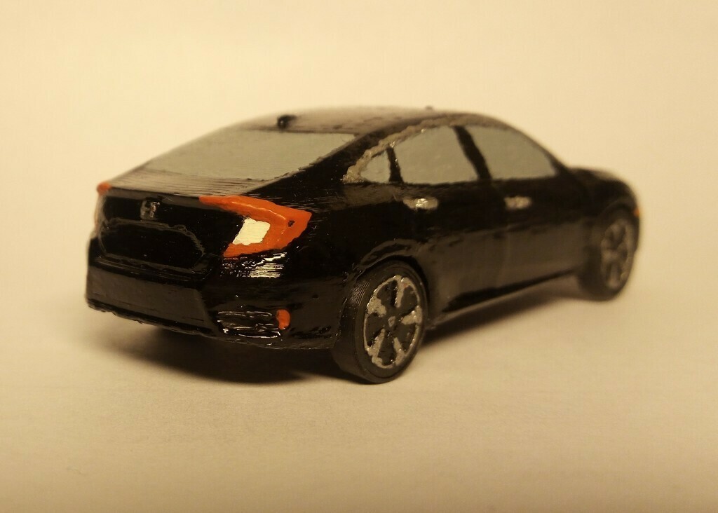🎛️ 2017 Honda Civic sedan - Hotwheels configuration・Free STL File for ...