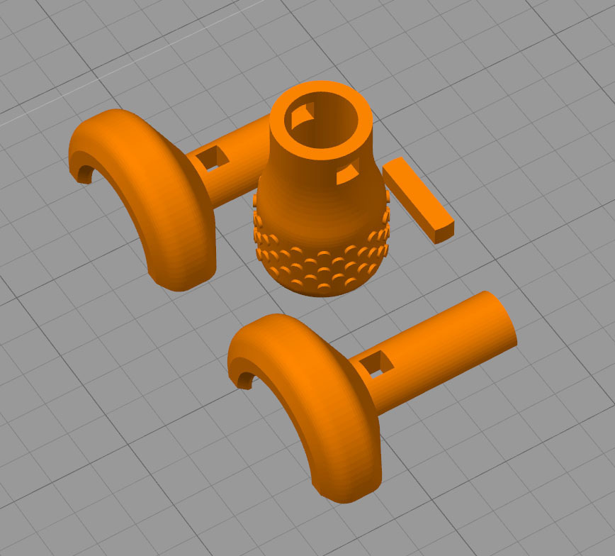 🕹️ PS4 joystick extension・Free 3D File for ・Cults