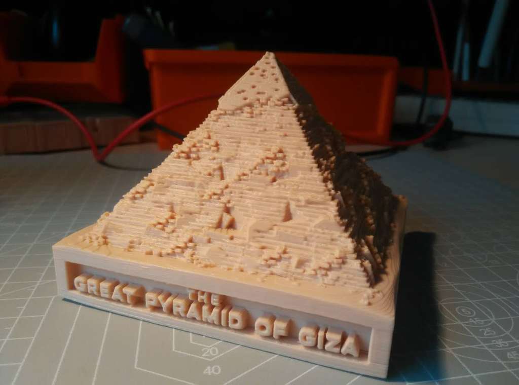 3D print The Great Pyramid of Giza・Cults