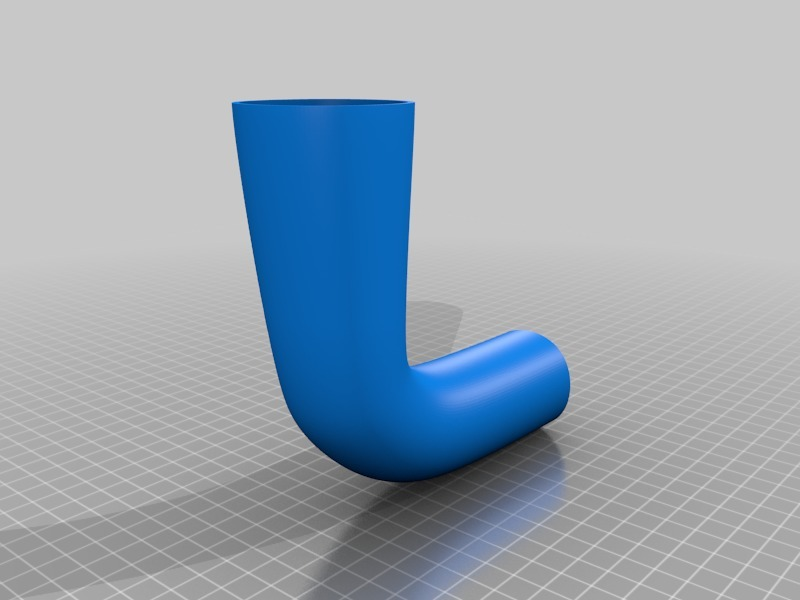 Free 3D file 90° degree bend 40mm-50mm 🧑‍🔧 ・3D print design to download ...