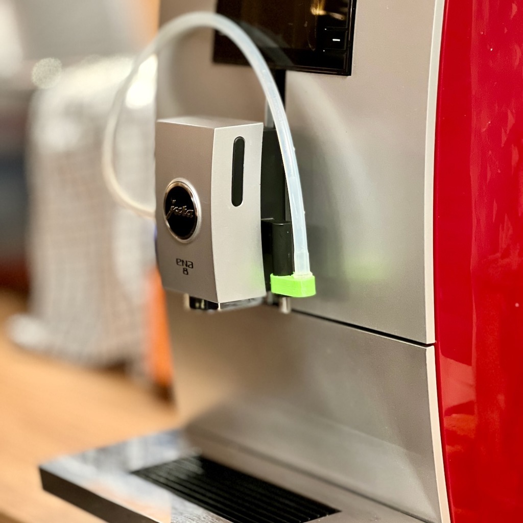 Free 3D file Jura ENA 8 milk tube holder 🥛 ・3D printing idea to ...