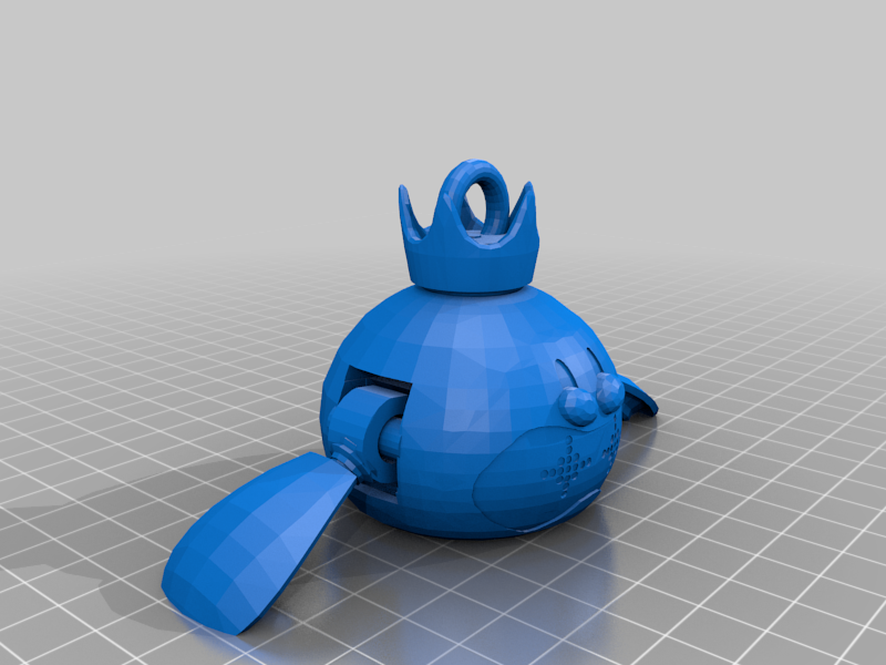 🧞‍♂️ Articulating Pearldrone Splatoon3 sideorder・Free 3D File for ・Cults