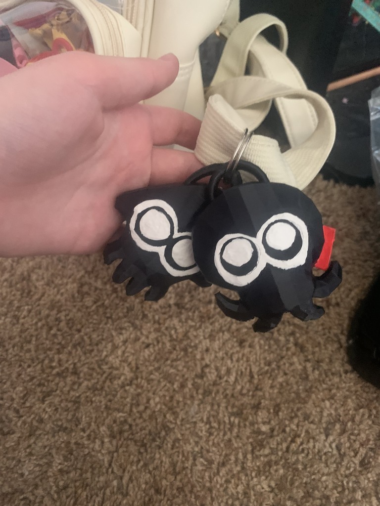 🗝️ Splatoon inkling and octoling kensa keychain・Free 3D File for ・Cults