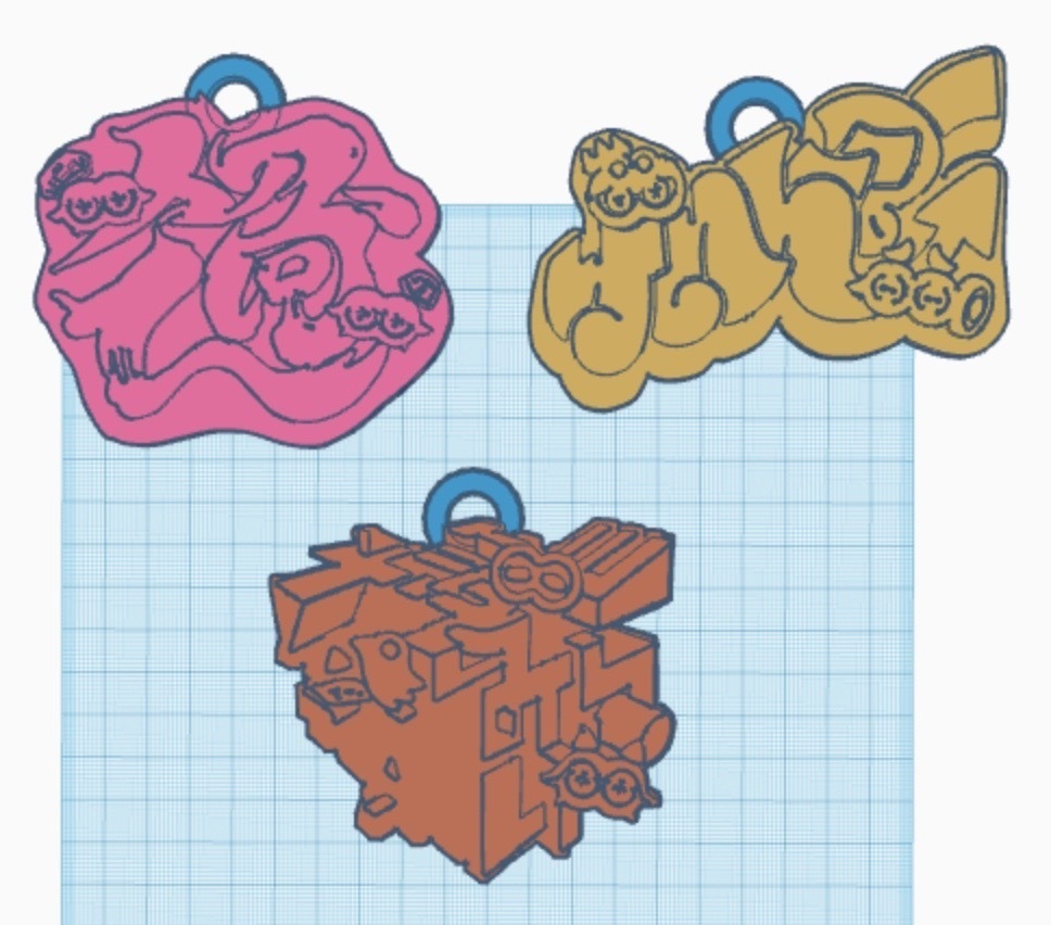 Free 3D file Splatoon 3 Final Fest keychains (past, present, future) 💝 ...