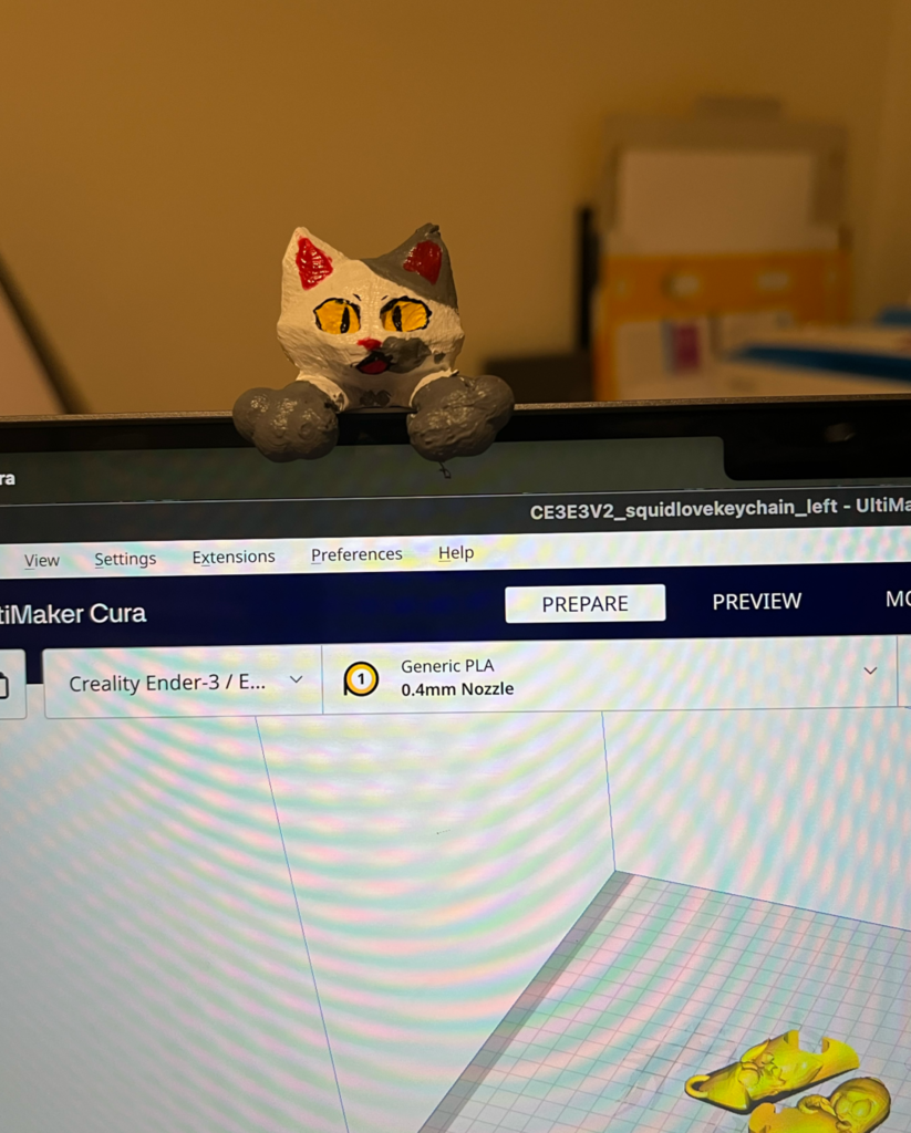 Free 3D file Jud cat holding onto stuff (Splatoon) 🐱 ・3D printing model ...