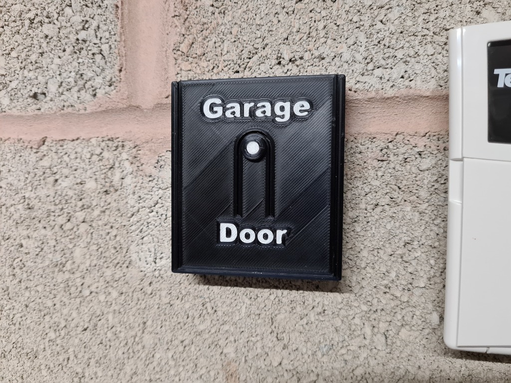 🚪 Garage Door Wall Mounted Remote - Universal Type Remote・Free 3D File ...