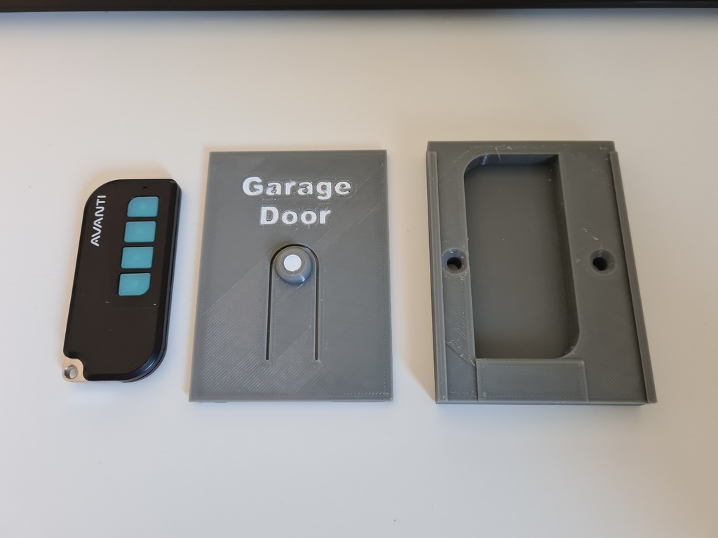 Free 3D file Wall Mounted Garage Door Remote - Avanti / Centurion 🚪 ・3D ...