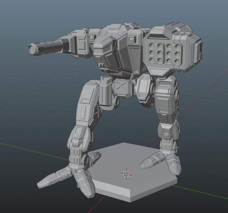 🧸 Argus Battlemech・Free 3D File for ・Cults