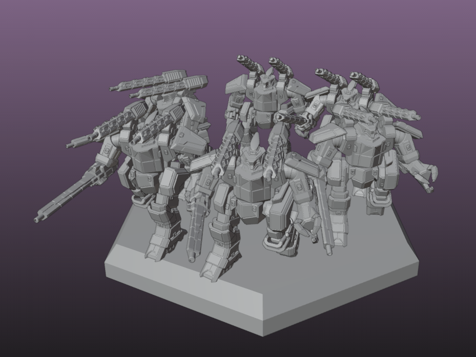 🧸 Nephilim Battle Armour・Free 3D File for ・Cults
