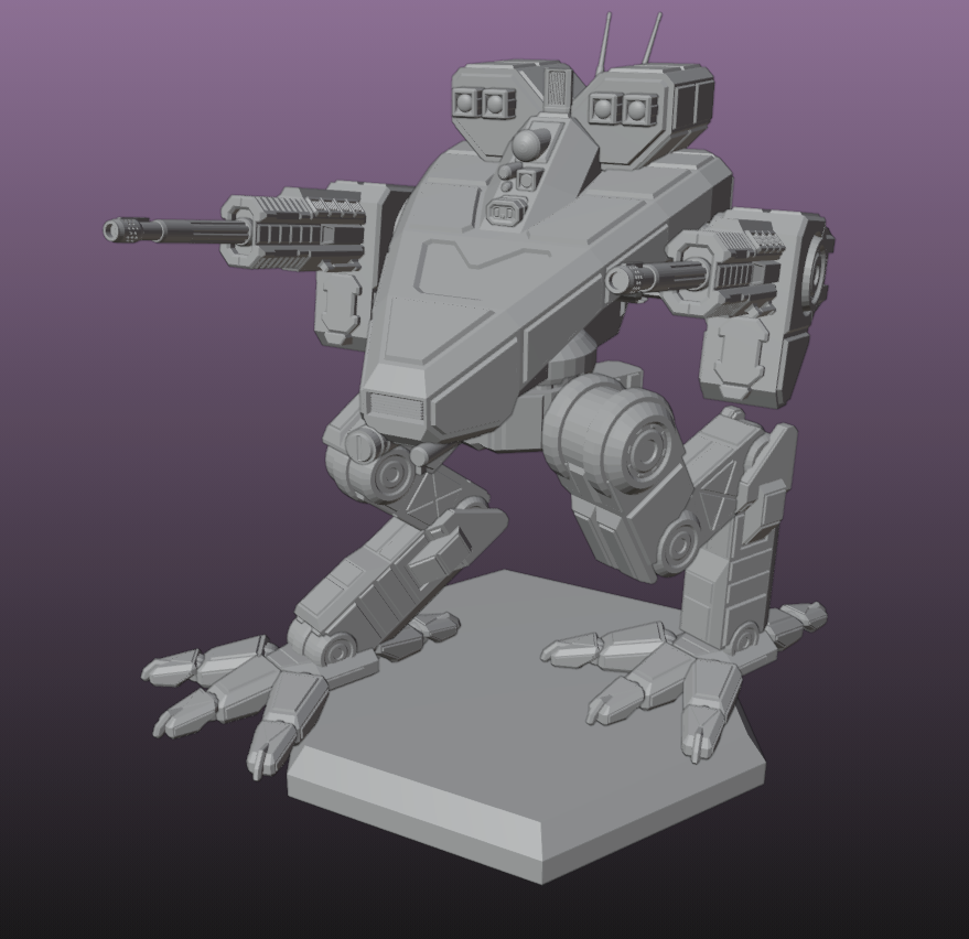🧸 Men Shen Omnimech (Gen 3)・Free 3D File for ・Cults