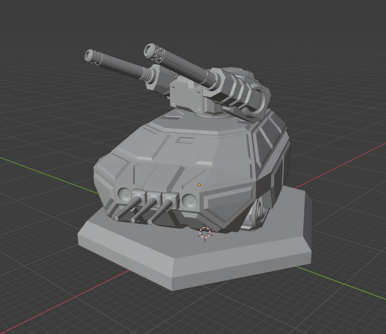 🪖 MHI Defense AA Tank・Free 3D File for ・Cults