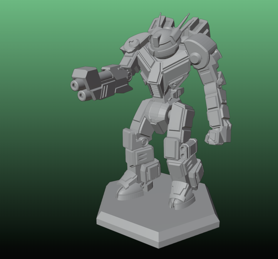 🧸 Super Wasp Battlemech・Free 3D File for ・Cults