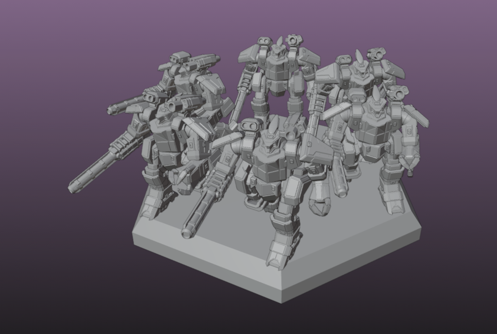🧸 Nephilim Battle Armour・Free 3D File for ・Cults