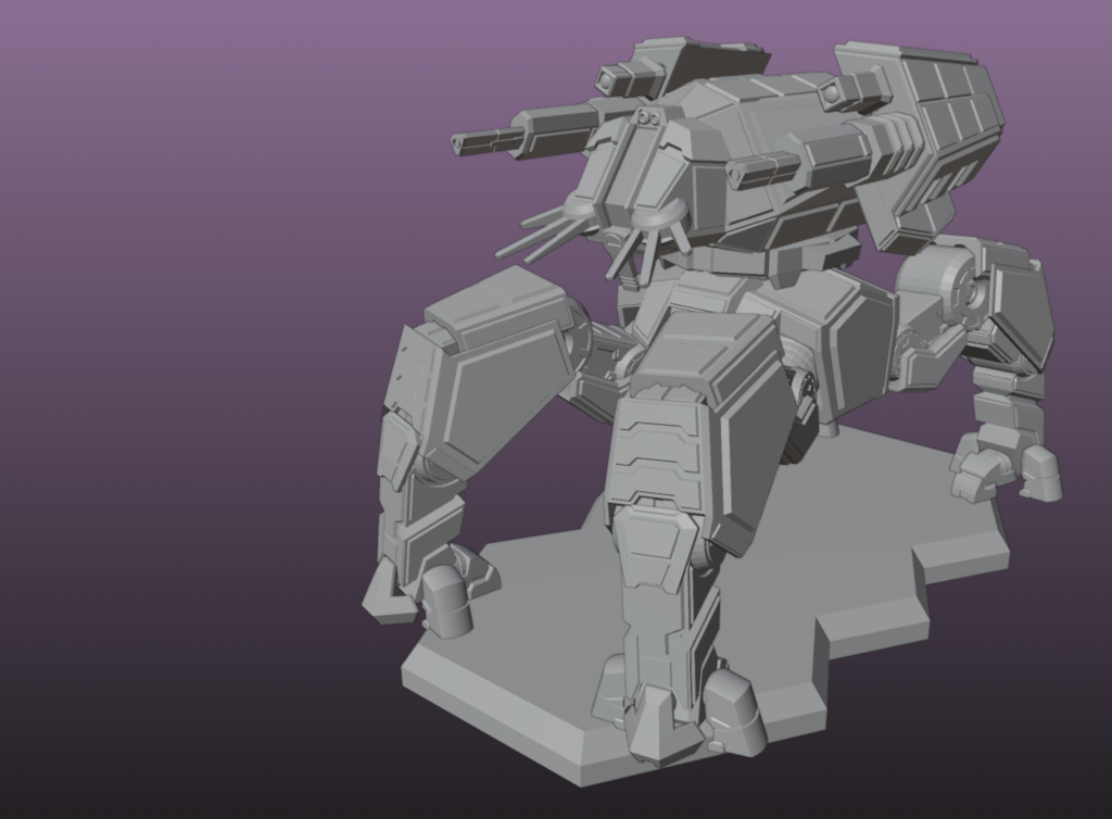 🧸 Lich Battlemech・Free 3D File for ・Cults