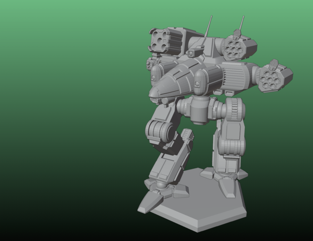 🧸 Viking Battlemech・Free 3D File for ・Cults