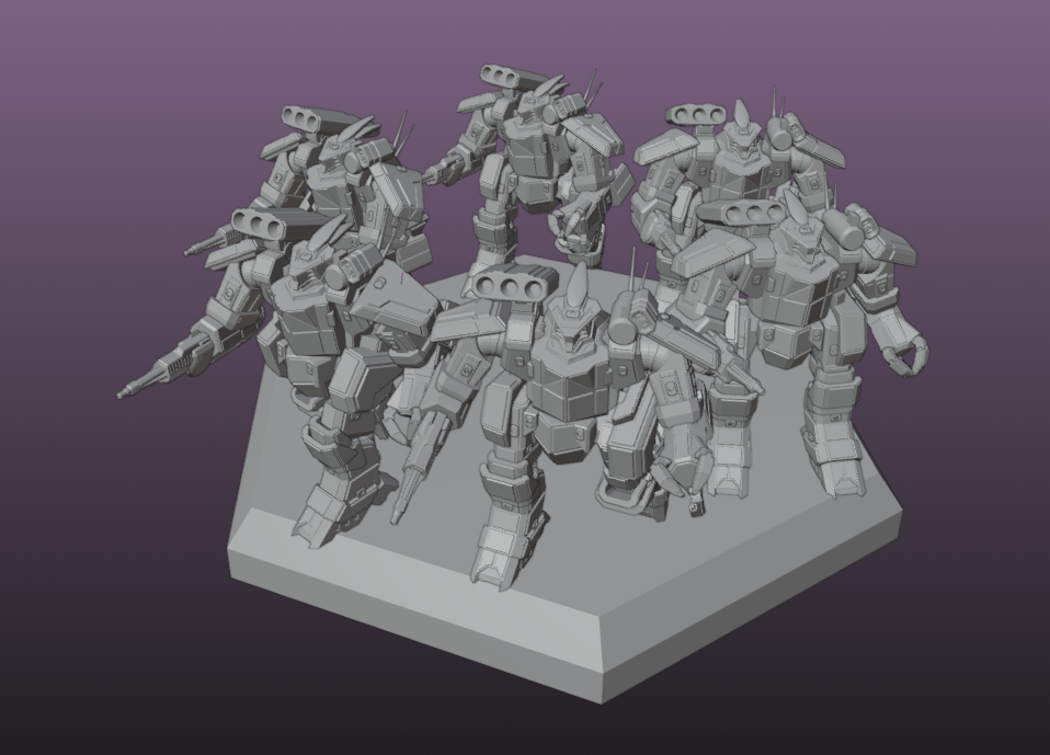 🧸 Nephilim Battle Armour・Free 3D File for ・Cults