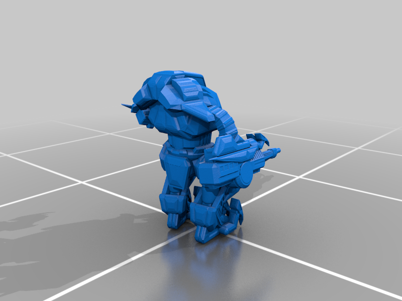 🧸 Djinn Battle Armour・Free 3D File for ・Cults