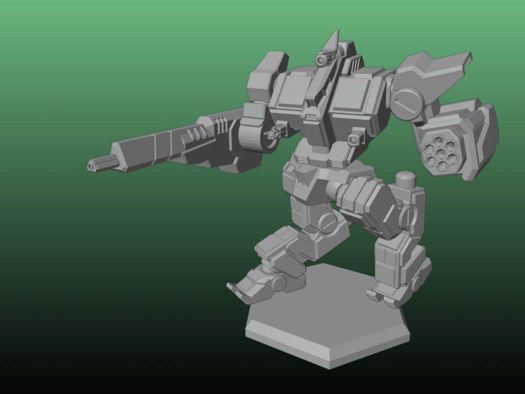 🧸 Kheper Battlemech・Free 3D File for ・Cults