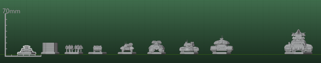 🪖 Saracen MkII, Scimitar MkII, and Saladin MkII Hovertanks・Free 3D File ...