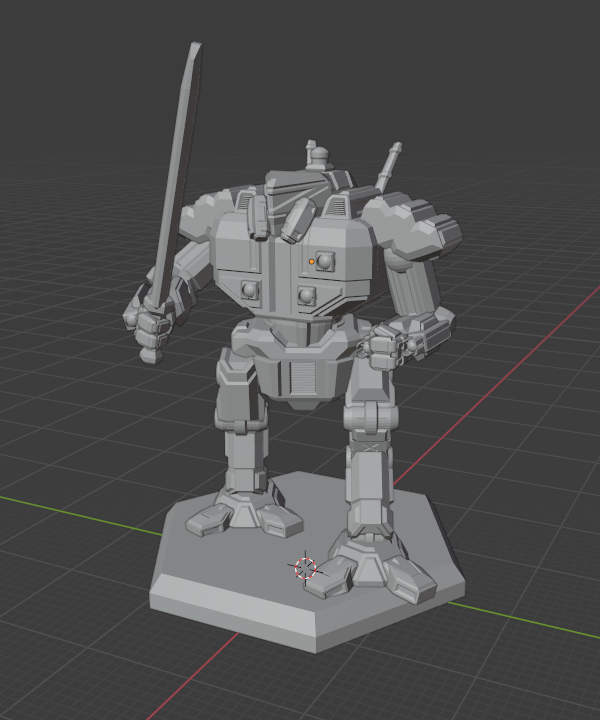 🧸 Beowulf Battlemech・Free 3D File for ・Cults