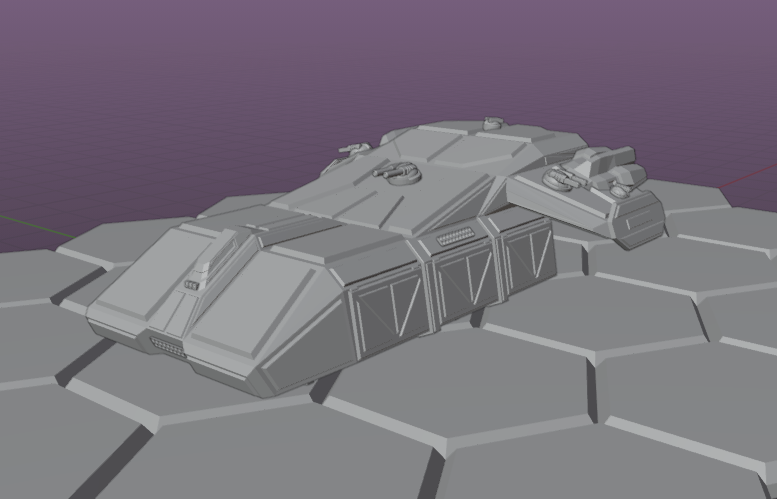 🐆 Leopard CV Dropship・Free 3D File for ・Cults