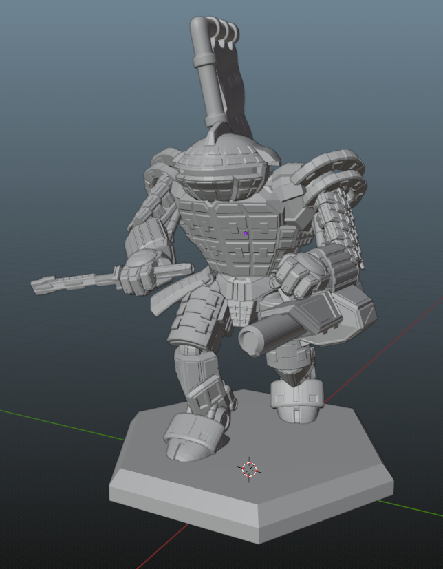 🧸 Rokurokubi Battlemech・Free 3D File for ・Cults