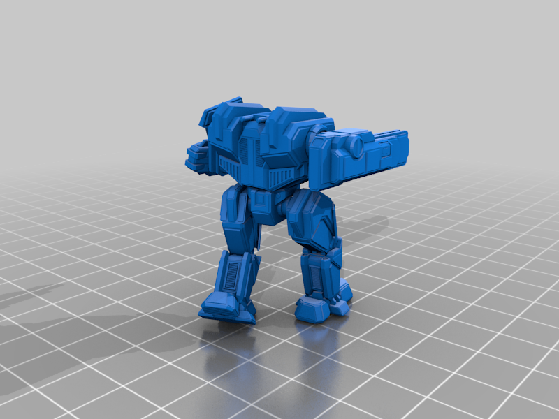🧸 Lao Hu Battlemech・Free 3D File for ・Cults