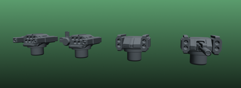 🪖 Saracen MkII, Scimitar MkII, and Saladin MkII Hovertanks・Free 3D File ...