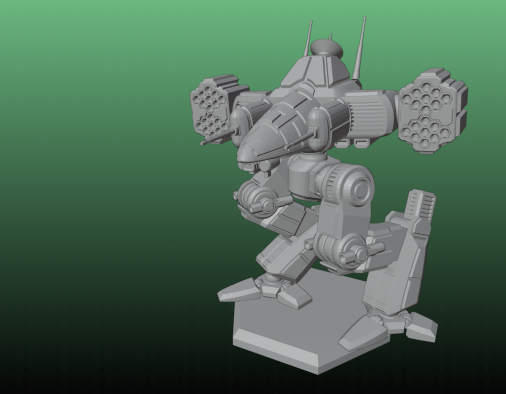 🧸 Viking Battlemech・Free 3D File for ・Cults