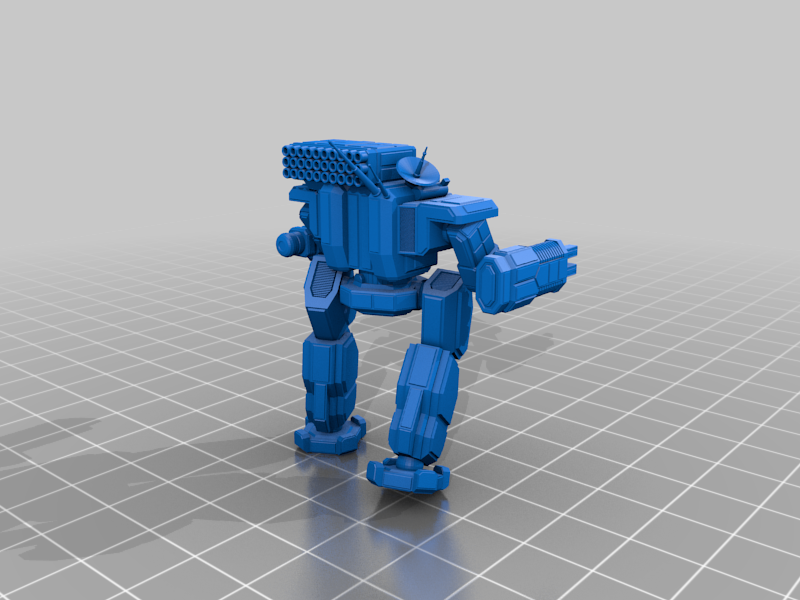 🧩 Shugenja Battlemech・Free 3D File for ・Cults