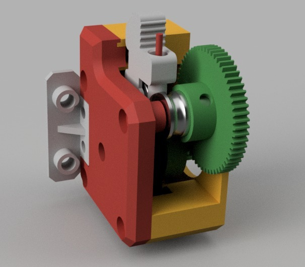 Fichier 3D gratuit Extrudeuse compacte MK7 à réducteur Bowden 🧞‍♂️ ...