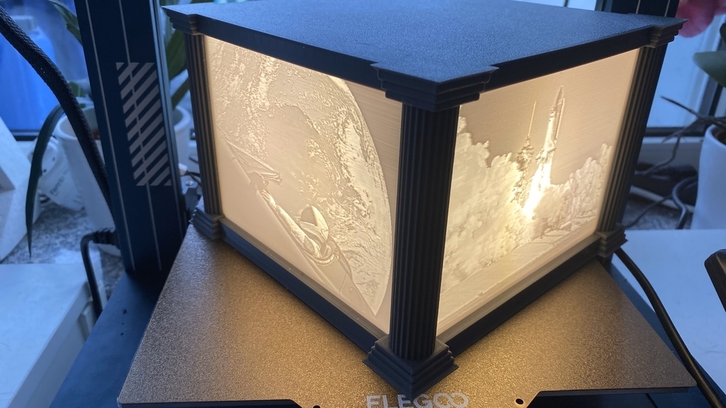 📦 Just Another Lithophane Box・Free STL File for 3D printing・Cults