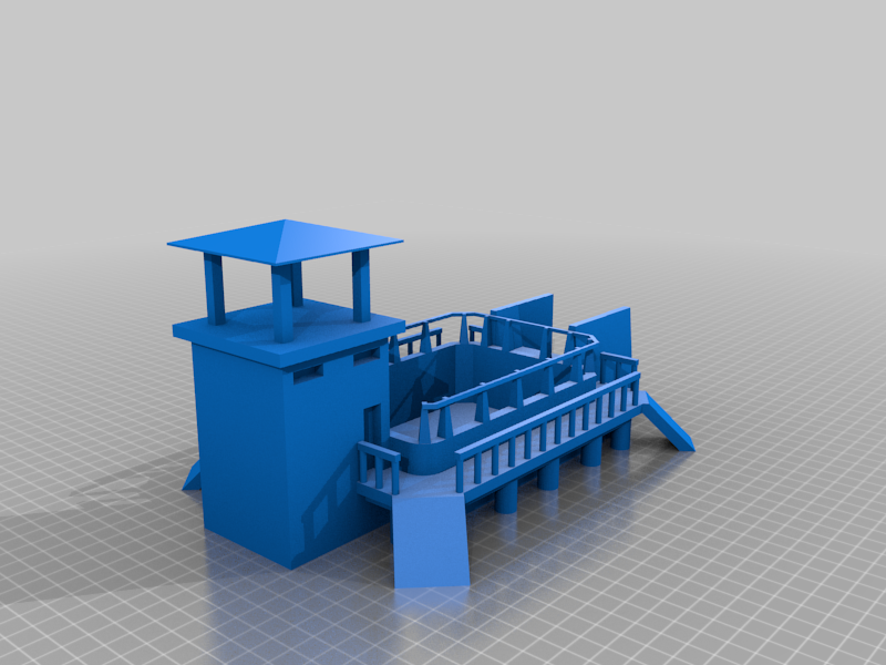 🎲 JP1 Raptor Paddock・Free 3D File for ・Cults