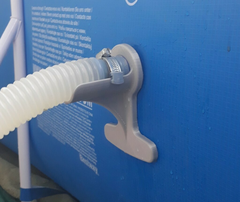 🏊 swimming pool pipe holder・Free 3D File for ・Cults