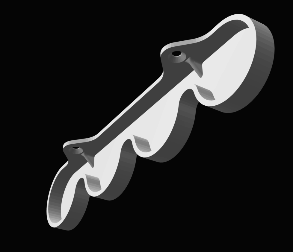 🎣 Vertical Fishing Rod Holder, High Speed Print, Wall Mount・Free 3D ...