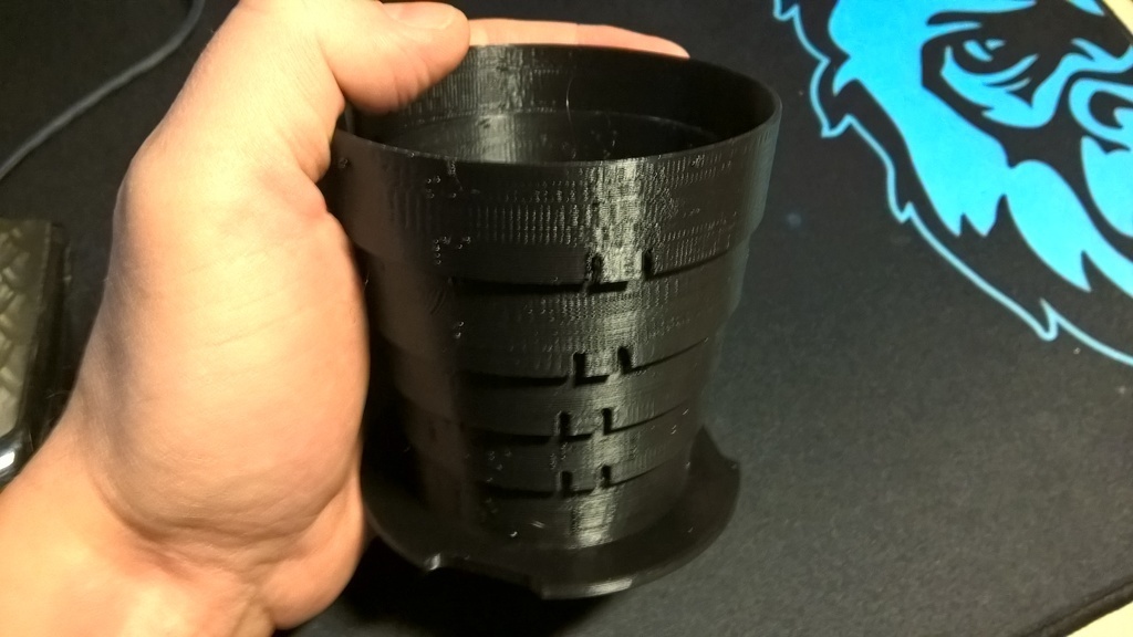 🏕️ Extendable Cup・Free 3D File for ・Cults