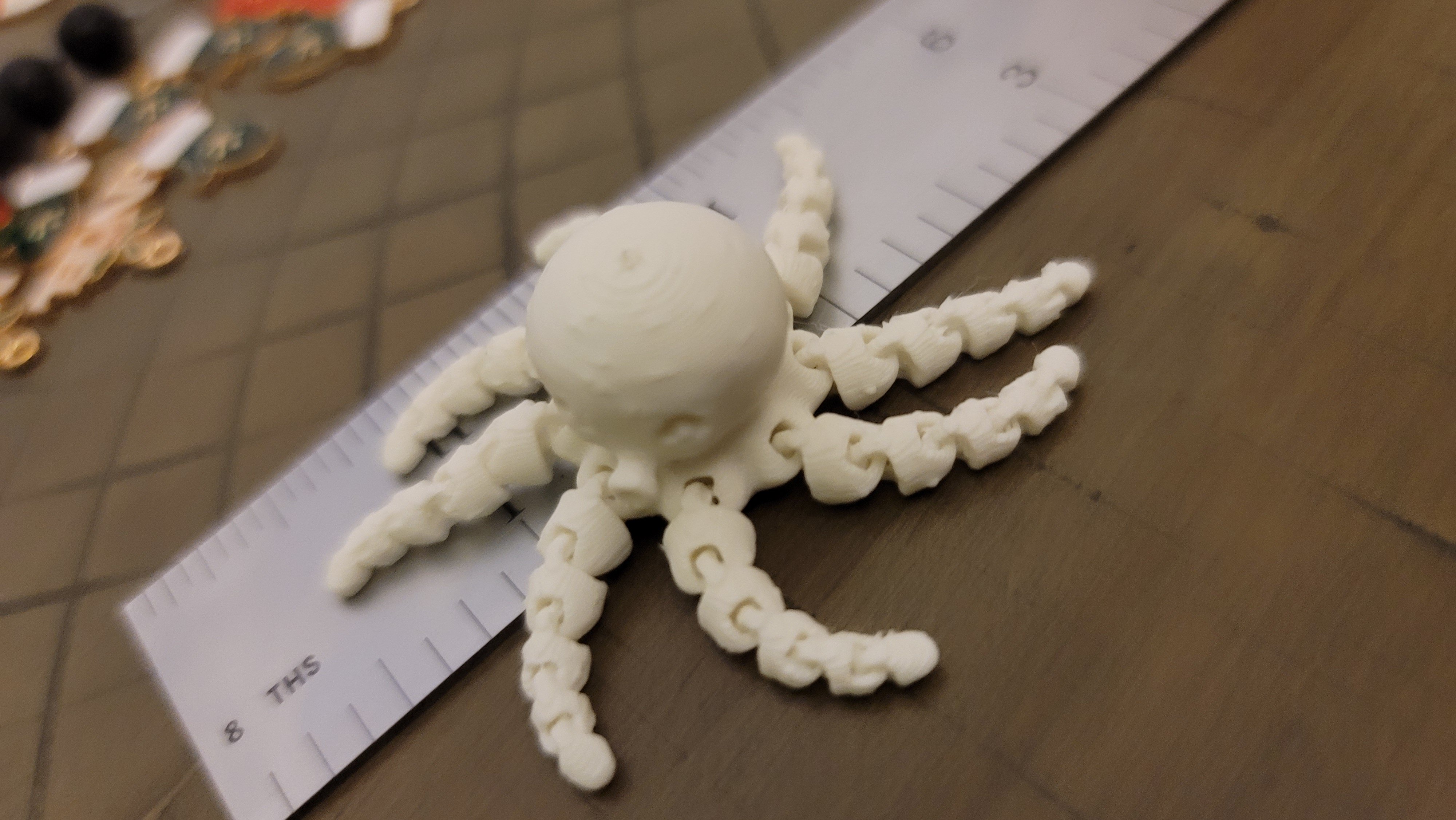 3D printable Cute Mini Octopus・Cults