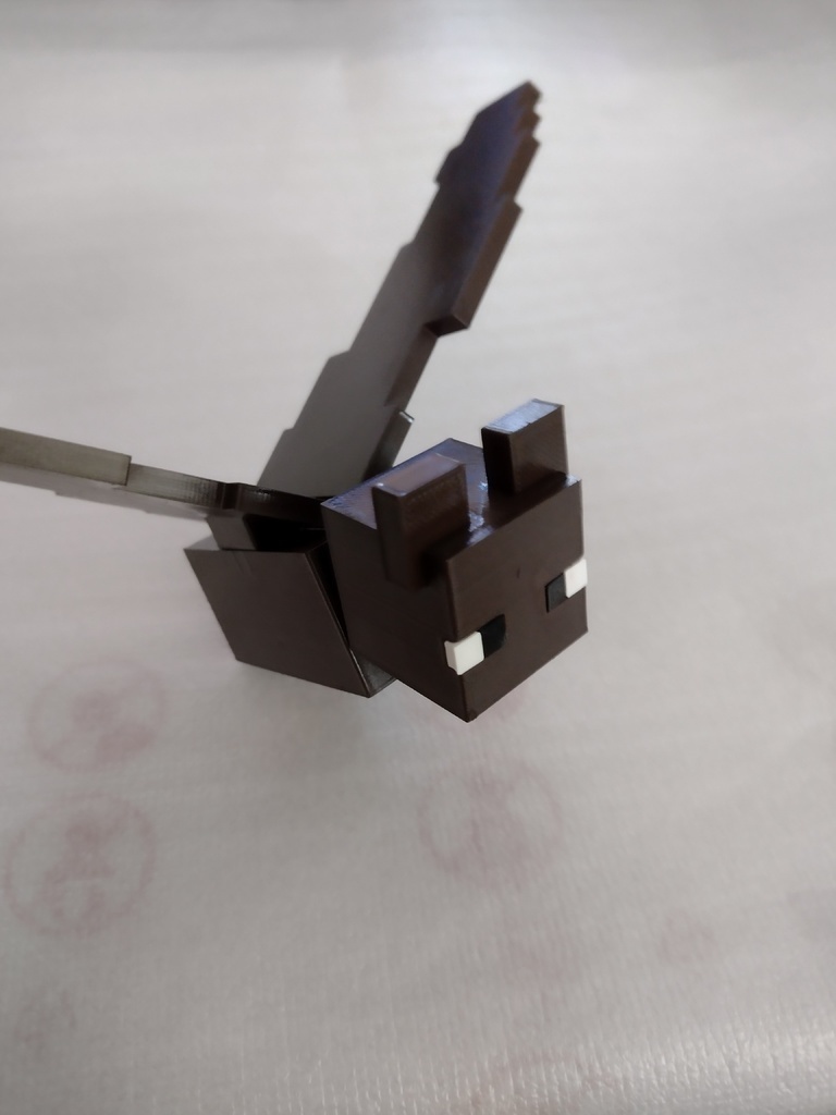 🦇 Minecraft Bat・Free 3D File for ・Cults