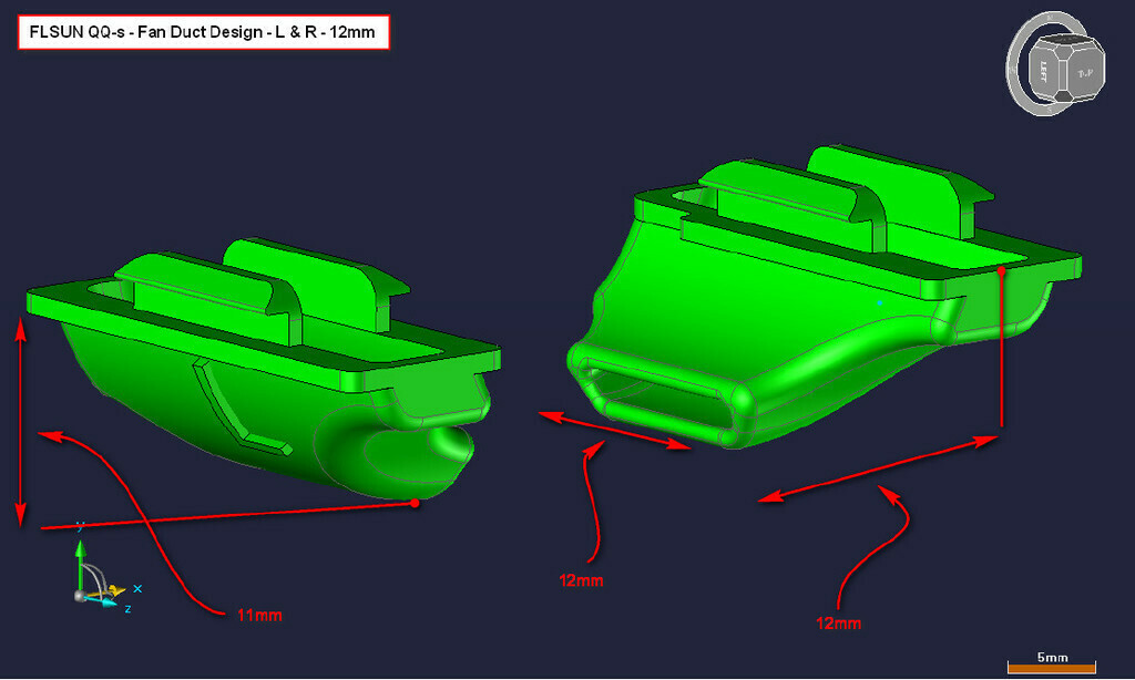 Free 3D file FLSUN QQ-s - Fan Duct Disign 🧞‍♂️ ・3D print design to ...